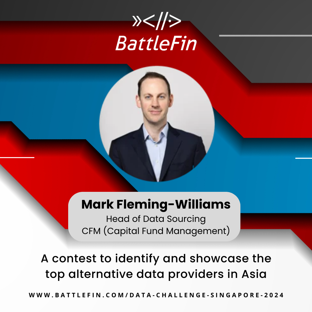 Apply now to the Alternative Data Challenge Judged by Mark Fleming-Williams | March 20-21st ...